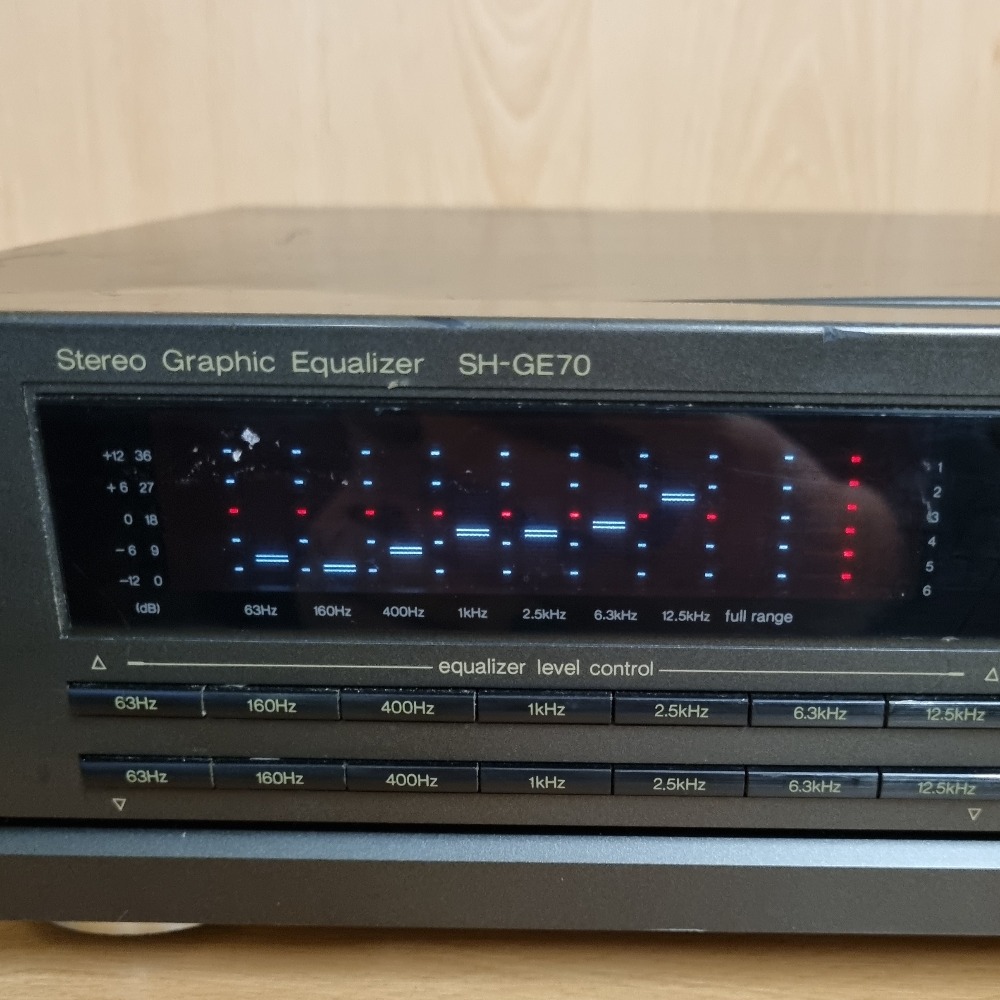 Pre-owned Technics SH-GE70 Stereo Graphic Equalizer - Own4Less
